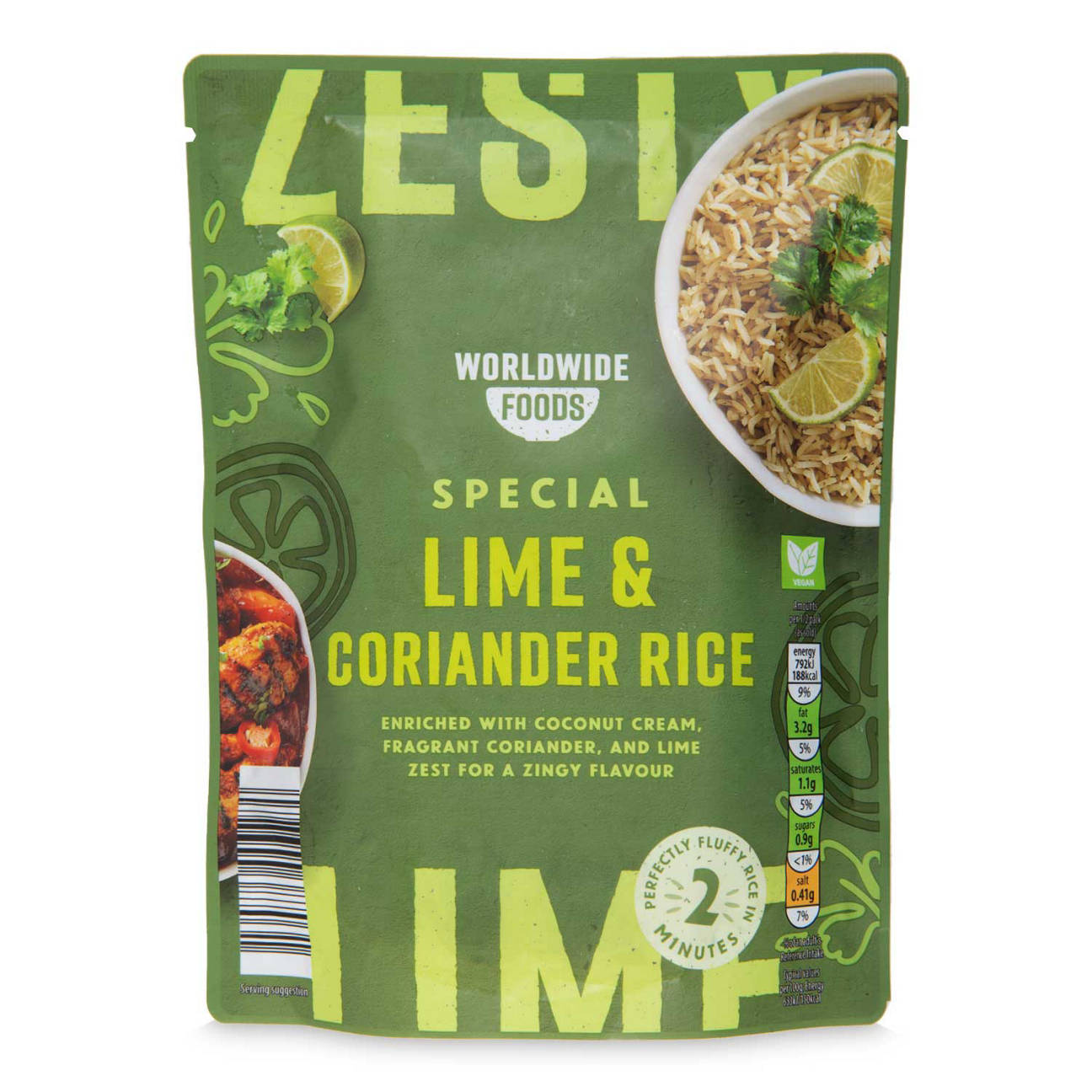 Lime & Coriander Rice Pouch | ALDI IE
